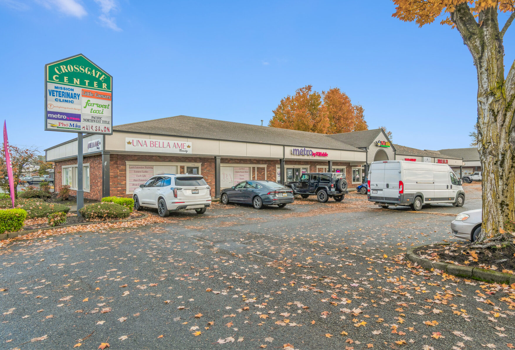 Crossgate Center NNN Asset Shopping Center Kent Washington