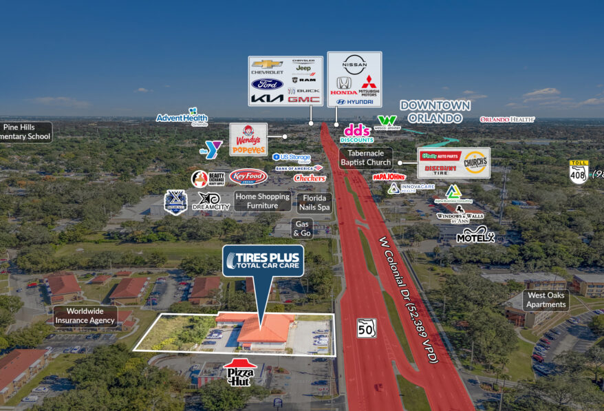Tires Plus NNN Asset Automotive Orlando Florida