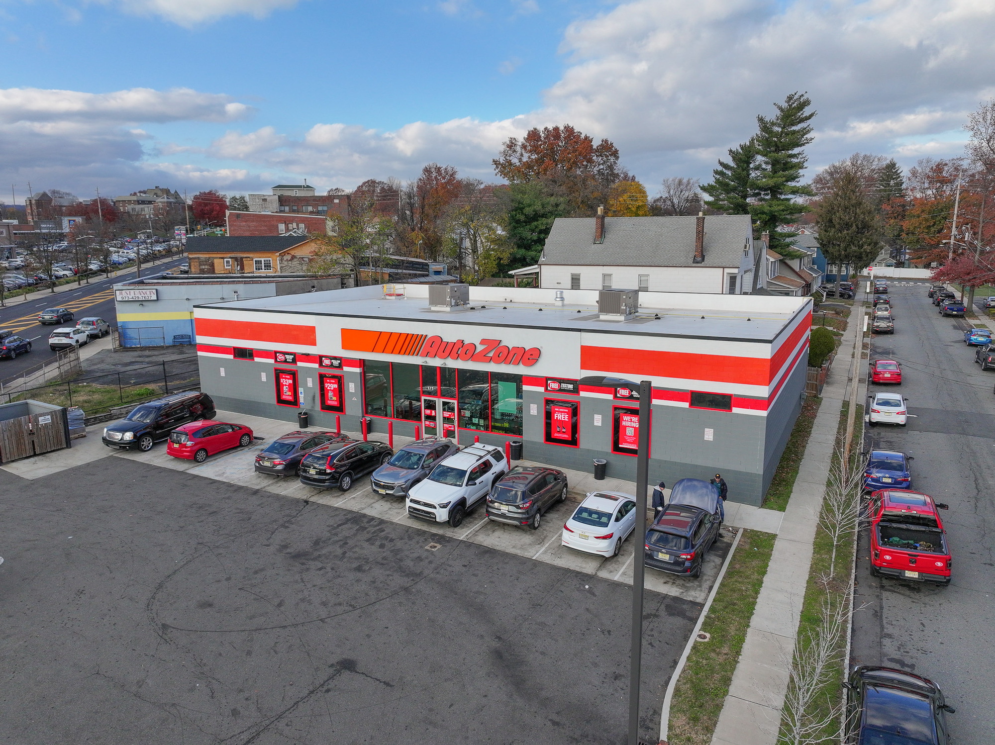 AutoZone Absolute NNN Ground Lease Bloomfield New Jersey