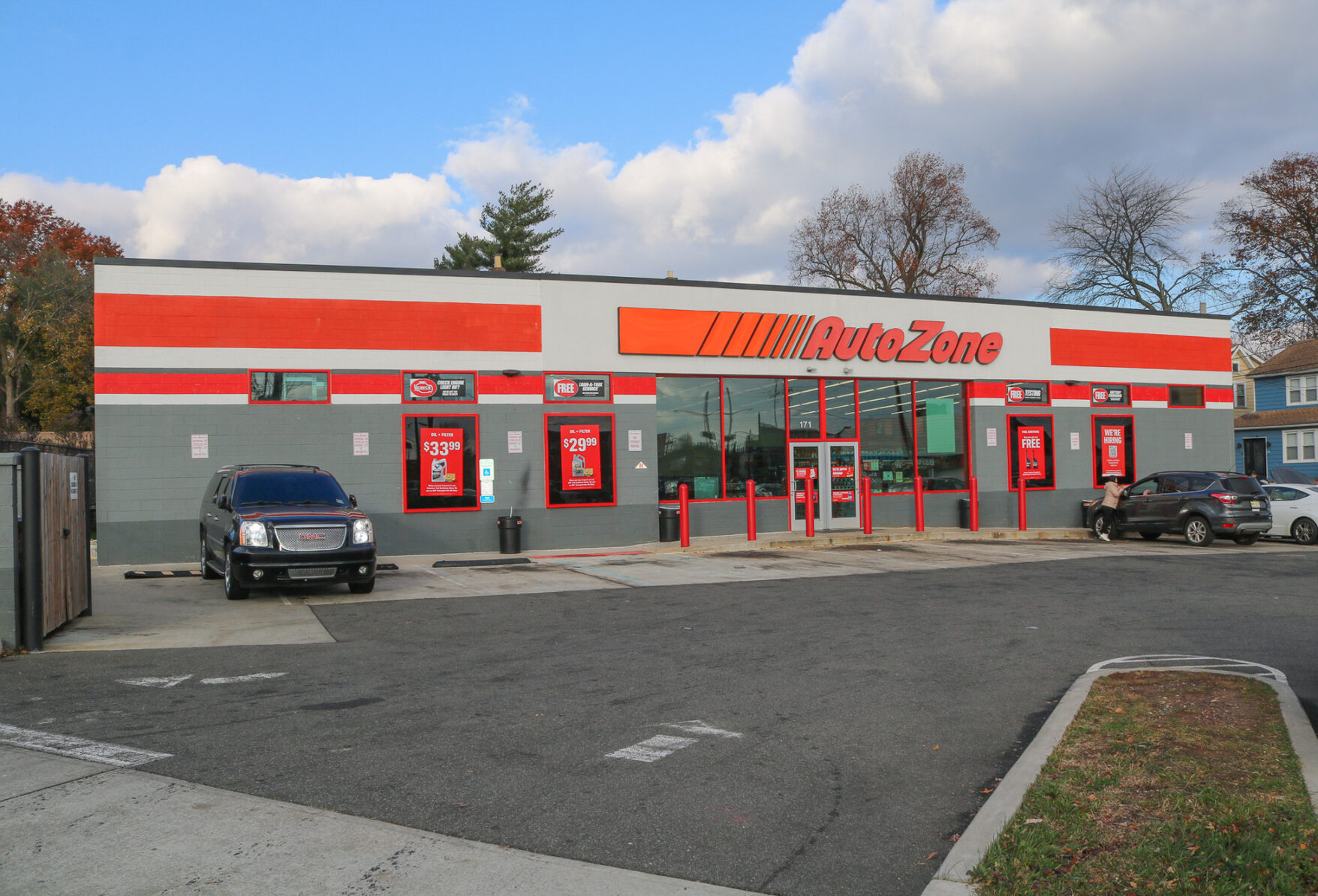 AutoZone Absolute NNN Ground Lease Bloomfield New Jersey