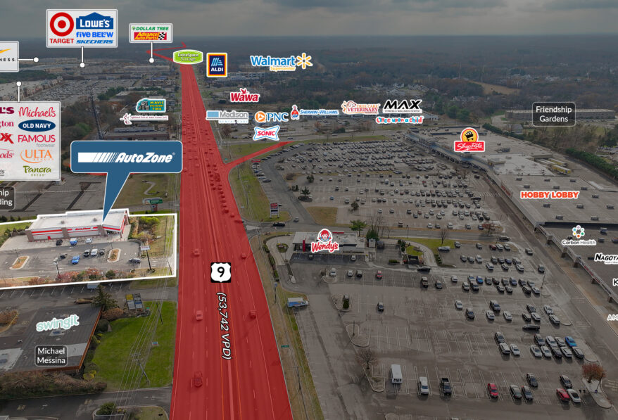 AutoZone Absolute NNN Ground Lease New Jersey