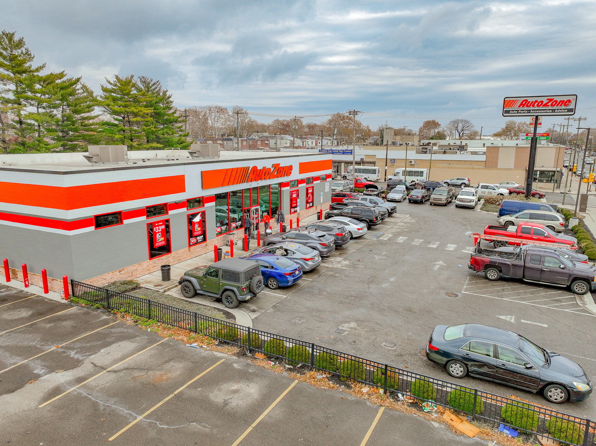 AutoZone Absolute NNN Ground Lease Philadelphia Pennsylvania